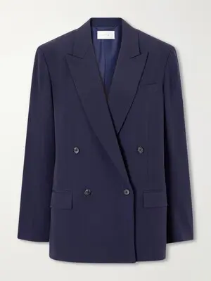 THE ROW Paden Double-breasted Wool Blazer