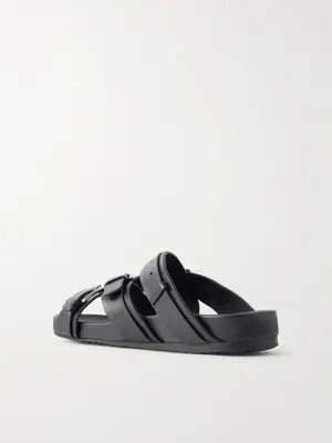 Loewe Type Fussbett Embellished Leather Sandals