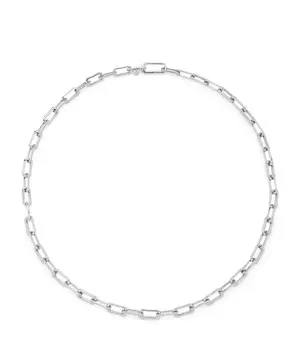 Monica Vinader Sterling Mini Chain Necklace