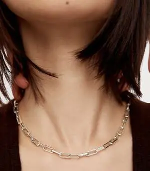 Monica Vinader Sterling Mini Chain Necklace