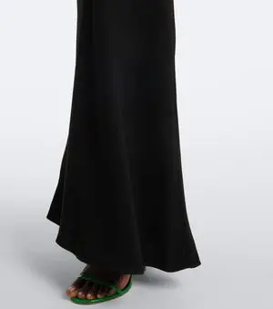 Roland Mouret Embellished Cape Gown
