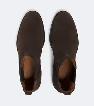 TOD'S Suede Chelsea Boots