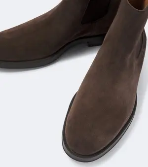 TOD'S Suede Chelsea Boots