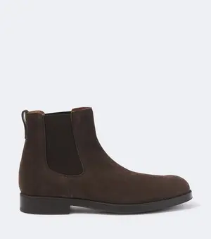 TOD'S Suede Chelsea Boots