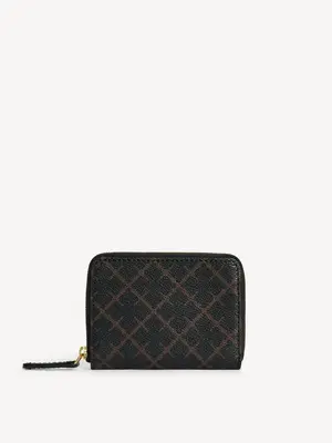 BY MALENE BIRGER Elia Printed Coin Purse - Dark Chokolate