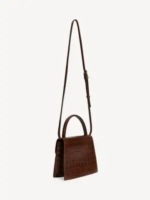 BY MALENE BIRGER Ramil Leather Shoulder Bag - Bison