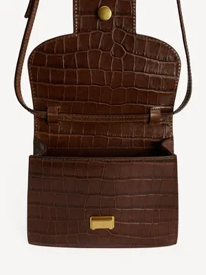 BY MALENE BIRGER Ramil Leather Shoulder Bag - Bison