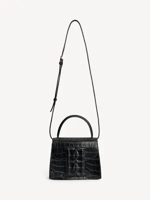 BY MALENE BIRGER By Malene Birger Ramil Leather Shoulder Bag Black