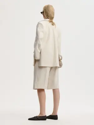 BY MALENE BIRGER Cymbaria High-waist Wide-leg Shorts