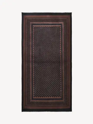 BY MALENE BIRGER Julee Wool Scarf - Dark Chokolate
