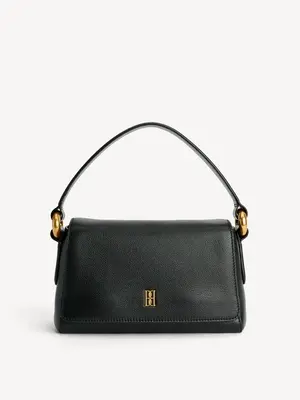 BY MALENE BIRGER By Malene Birger Lellie Leather Shoulder Bag Black