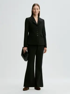 BY MALENE BIRGER Adrienna Double-breasted Blazer - Black