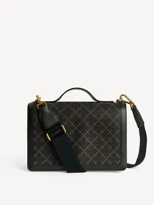 BY MALENE BIRGER Loennas Shoulder Bag - Dark Chokolate