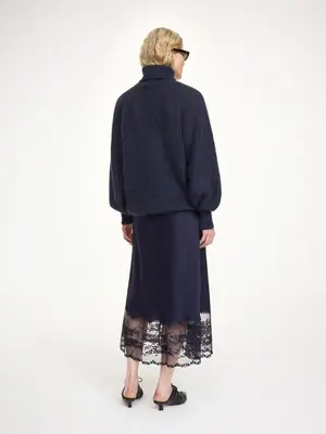 BY MALENE BIRGER Blake Maxi Skirt With Lace Trim
