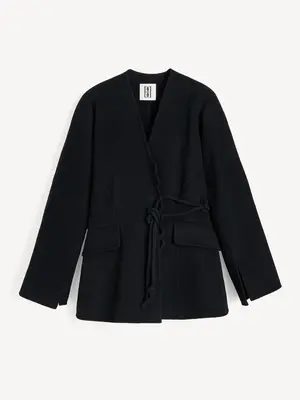 BY MALENE BIRGER By Malene Birger Lalou Wool Blazer Black