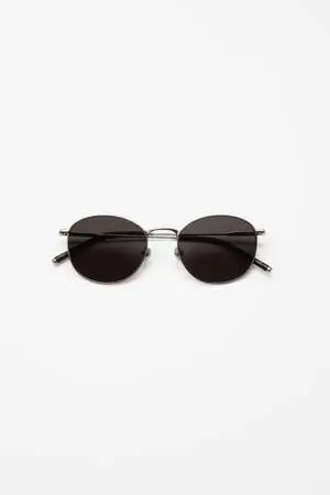 HOUSE OF DAGMAR Rounded Sunglasses - Silver