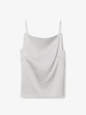 HOUSE OF DAGMAR Camisole Top In Fluid Viscose Satin