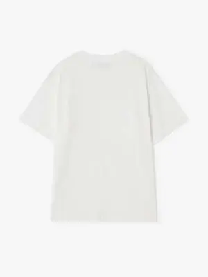 HOUSE OF DAGMAR Organic Cotton Relaxed Fit T-shirt - White