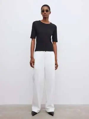 House Of Dagmar Slim Fit T-shirts For Women