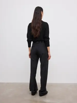 HOUSE OF DAGMAR Classic Wool Suit Trousers
