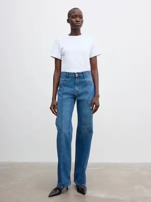 HOUSE OF DAGMAR House Of Dagmar Loose Fit Wide Leg Jeans