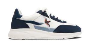 Axel Arigato Genesis Neo Bird Runner Sneakers - White,blue
