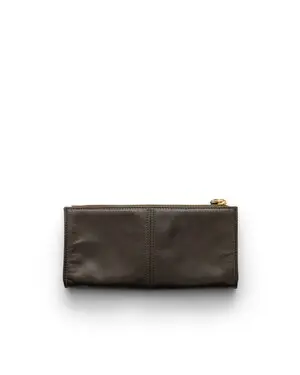 Prada Leather Pouch - Forest