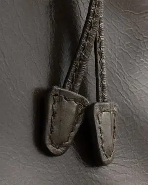 Prada Leather Pouch - Forest