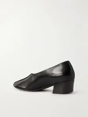 Khaite Marcy Leather Pumps - Black