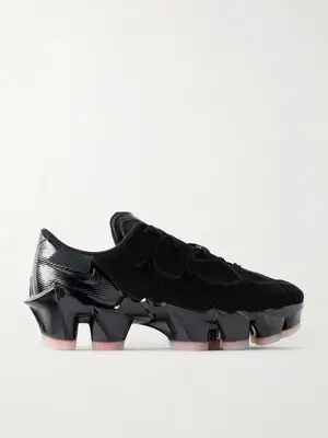 Nike Mirage Mesh And Rubber Sneakers - Black