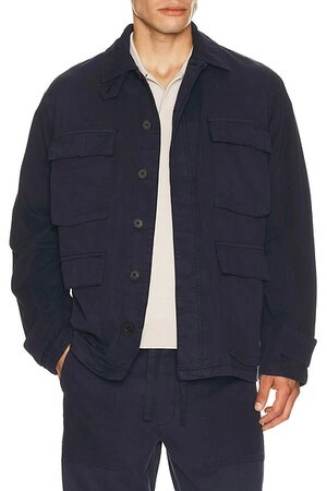 Simkhai Four Pocket Utility Jacket - Midnight