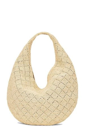Saint Laurent Icare Hobo Bag - Naturel & Brick