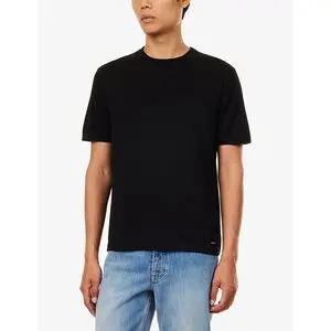 Simkhai Duke Silk-blend Knit T-shirt