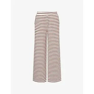 4TH & RECKLESS Liorra Striped Stretch-cotton Trousers - Muti