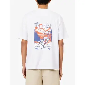 PERCIVAL Graphic Oversized Cotton-jersey T-shirt