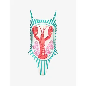 Agua Bendita Valmy Embellished One-piece Swimsuit - Multi