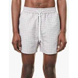 ARNE Mosaic Print Swim Shorts
