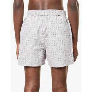 ARNE Mosaic Print Swim Shorts
