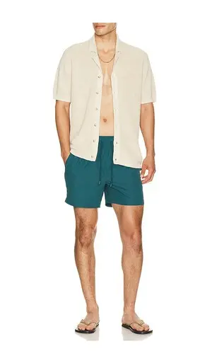 Onia Charles 5 Swim Trunk - Green