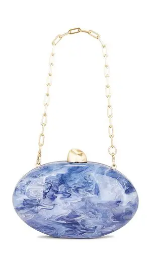 Cult Gaia Cult Gaia Eviana Clutch With Chain Strap Multi