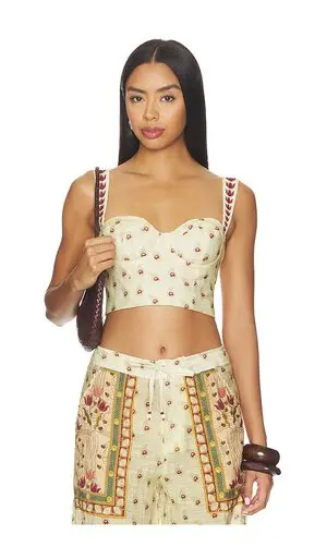 Agua Bendita Lupe Plume Top - Multi