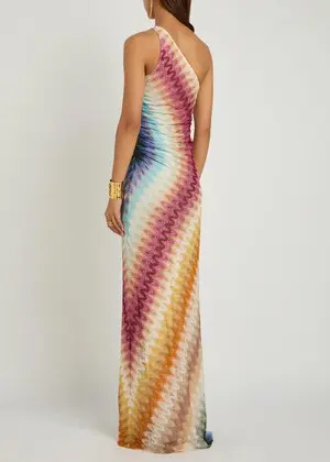 Missoni Patterned Raschel Lace Maxi Dress