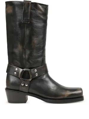 Paris Texas Roxy Leather Boots
