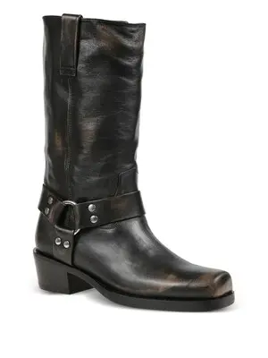 Paris Texas Roxy Leather Boots