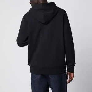 Moncler Cotton Zip-up Hoodie With Embroidered Logo