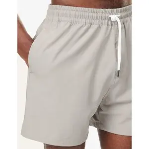 ARNE Essential Drawstring Swim Shorts - Stone