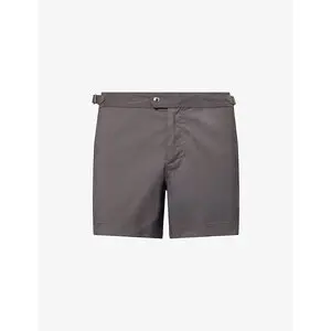 TOM FORD Micro Compact Poplin Swim Shorts - Shadow