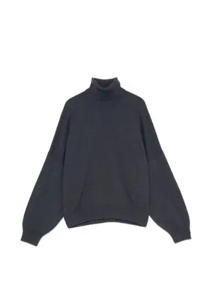 Brunello Cucinelli Cashmere Turtleneck Sweater - Blue
