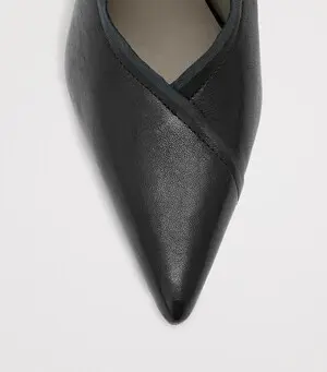 ALLSAINTS Leather Vera Pumps With Stiletto Heel
