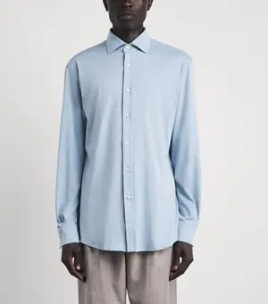 Ralph Lauren Purple Label Knitted Piqué Shirt